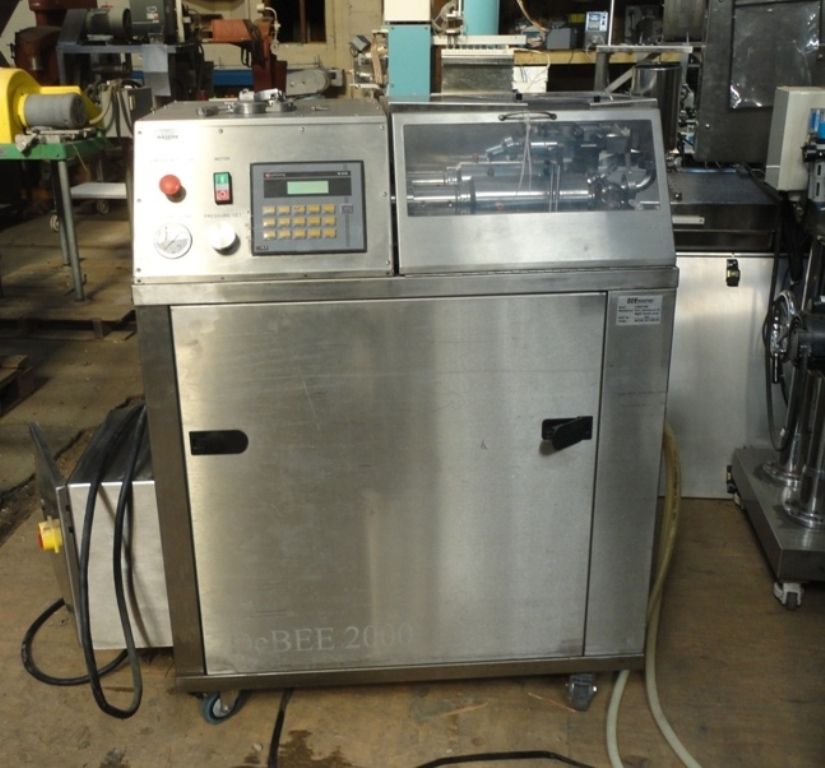BEE International DEBEE 2000 Micro Fluidizer Hi pressure homogenizer