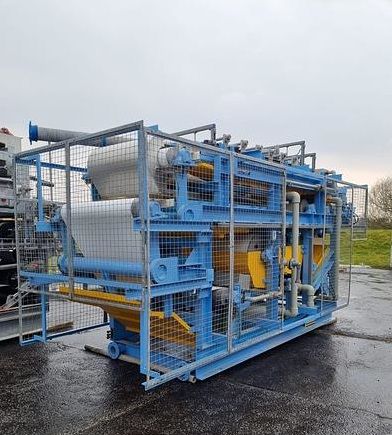 Simon Sludge Thickening & Dewatering Belt Press