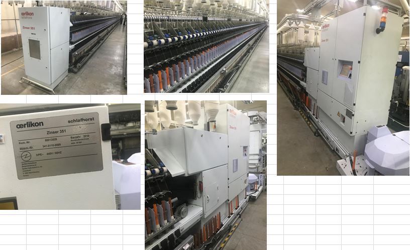 10 Zinser 351 Spinning