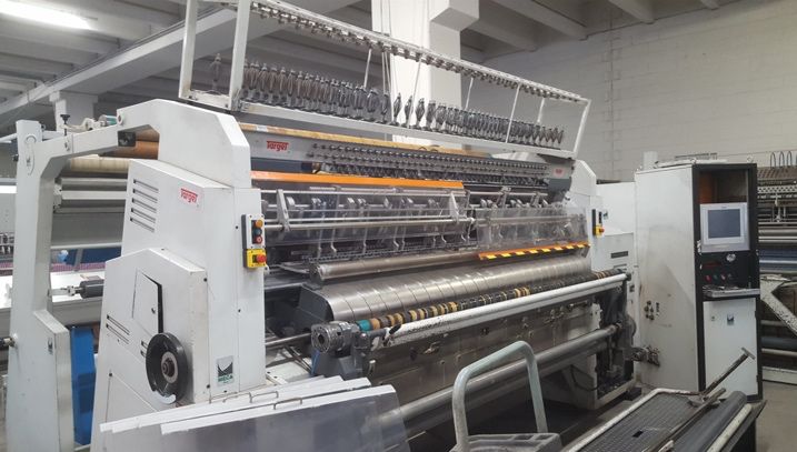 Meca Target 90” quilting multineedles machine double chain stitch