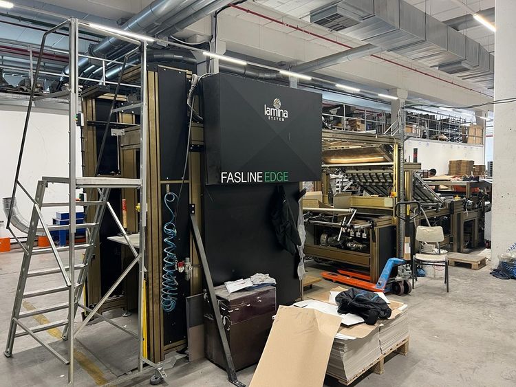 Lamina 1116FL-3 FASLINE EDGE LAMINATING AND COATING MACHINE
