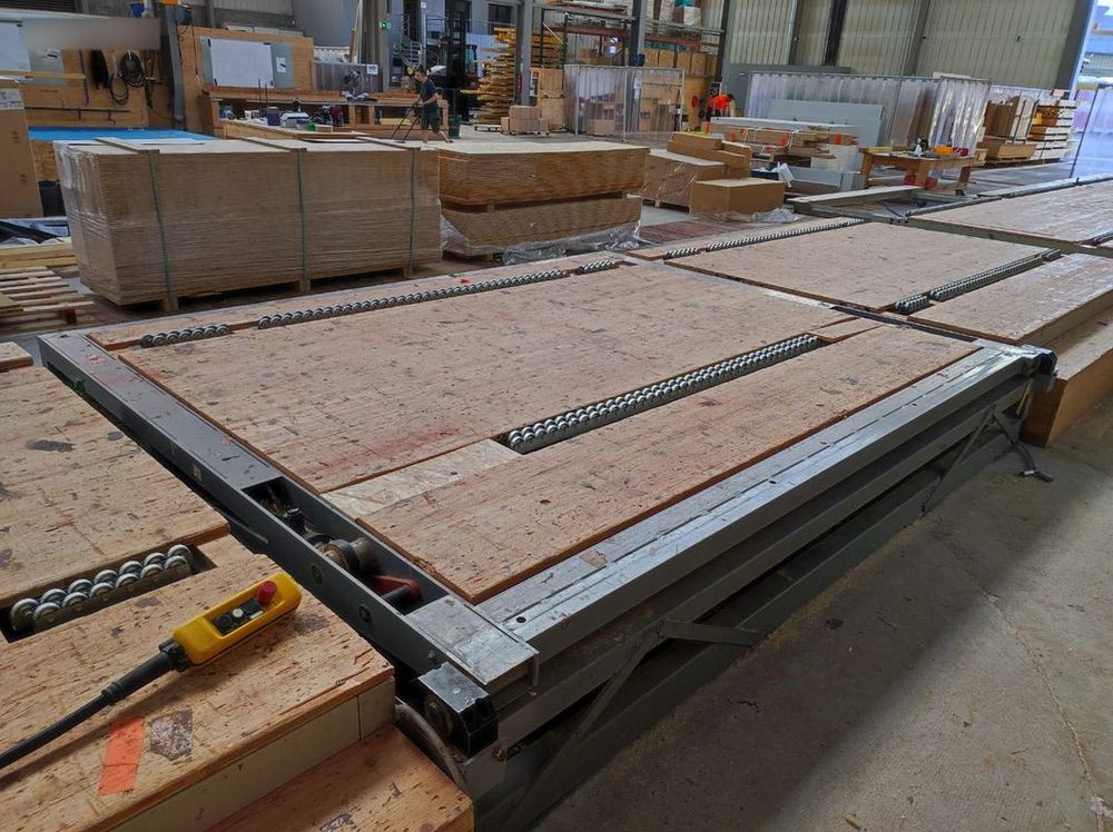 Wood frame assembly tables