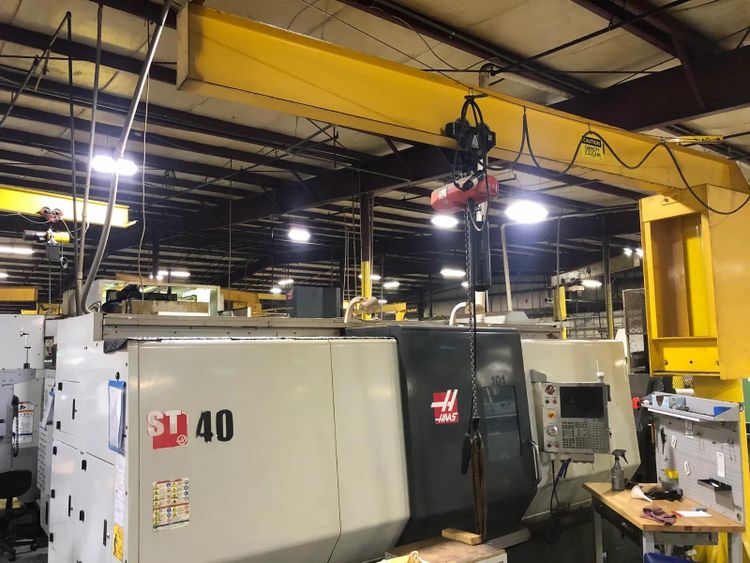 Haas CNC Controller Variable l ST-40 CNC Lathe 2 Haas CNC Controller Variable l ST-40 CNC Lathe 2