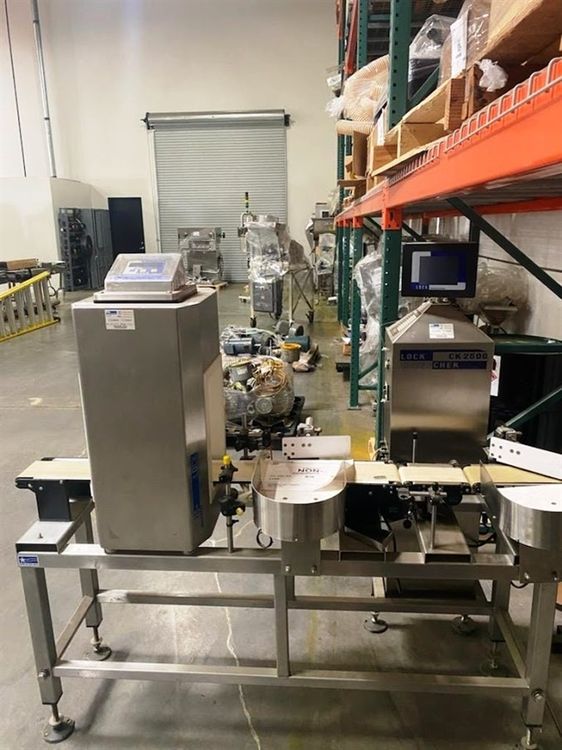 Lock MET 30+/CK 2500 METAL DETECTOR/CHECKWEIGHER SYSTEM