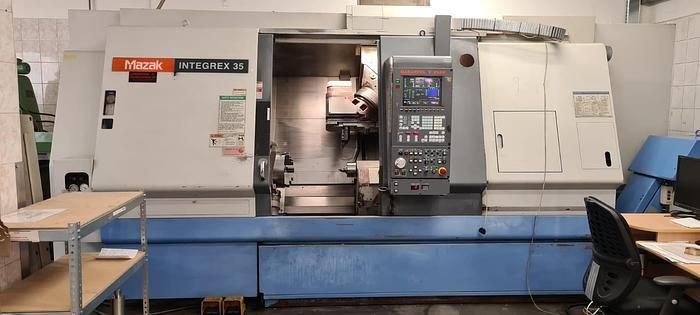 Mazak Mazatrol T Plus control 6000 U / min INTEGREX 35 2 Axis Mazak Mazatrol T Plus control 6000 U / min INTEGREX 35 2 Axis