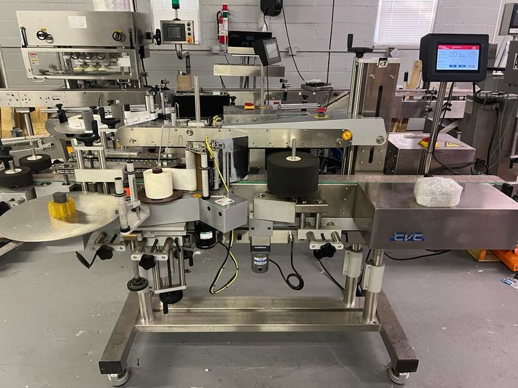 CVC 300II cvc model 300II wraparound labeler