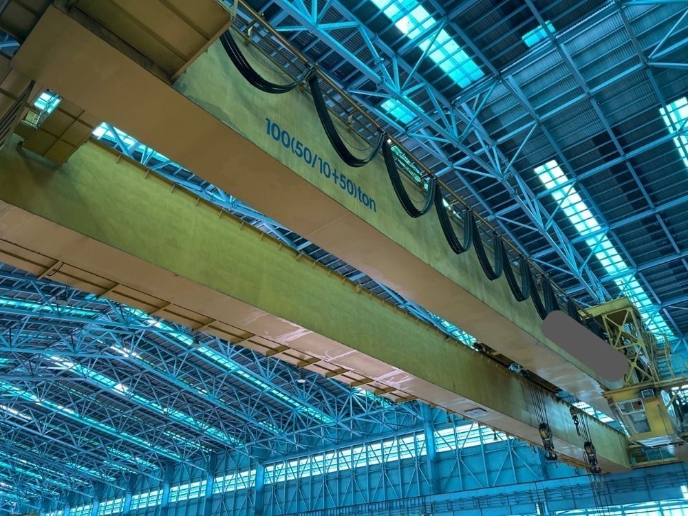 Daesung 100 TON (50/10+50 TON) Overhead Crane DAESUNG