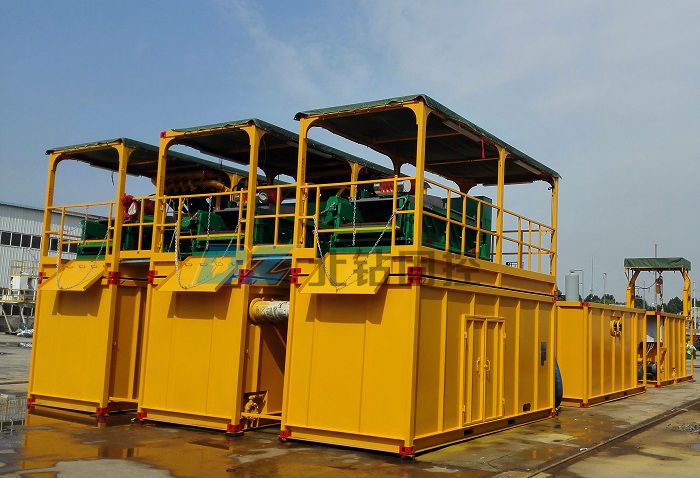 BZ solids control sludge separation system