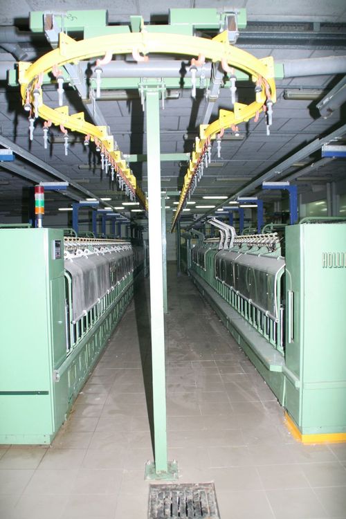 Complete, combed cotton, ring spinning mill