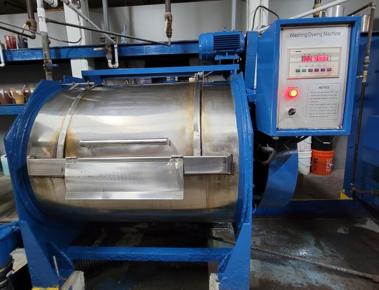 Rotary Dyeing / Washing Machine with computer control