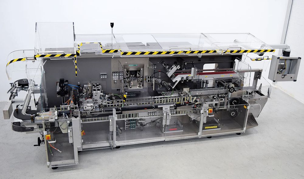 KLOCKNER P1600, MEDISEAL CARTONING MACHINE