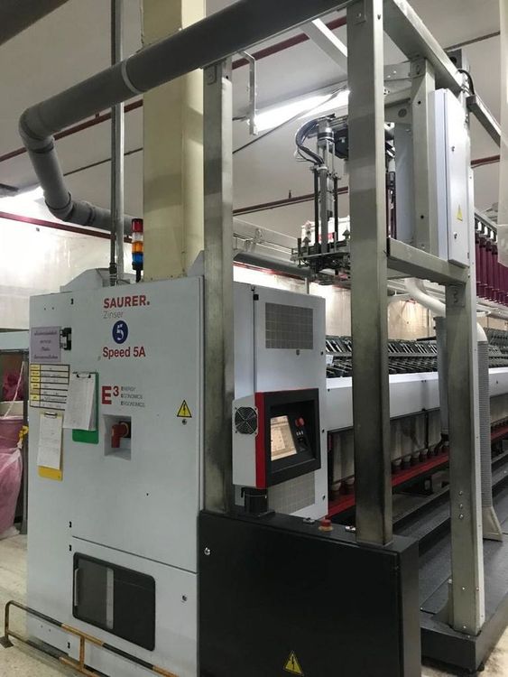 3 Zinser 5A Roving frames