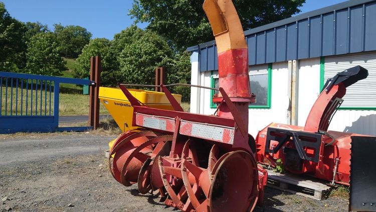 Rolba industrial turbo snow thrower