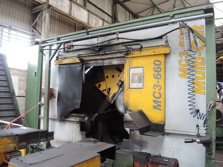 LINSINGER MC3-660 Multi-Tube SAW Automation