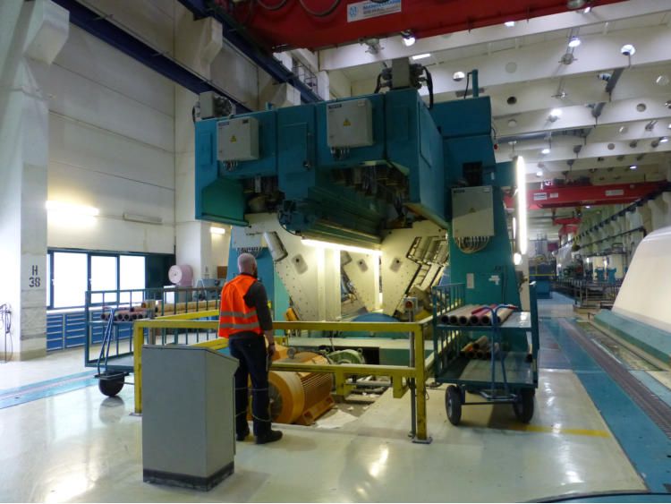 Jagenberg 7400 mm Vari-Top 850-150 slitter rewinder, excellent!