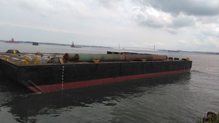 120’ x 60’ x 10’ CRANE BARGE