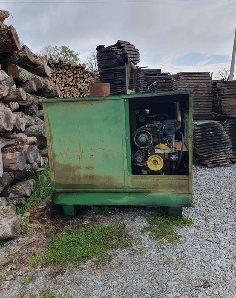 Large diameter log splitter