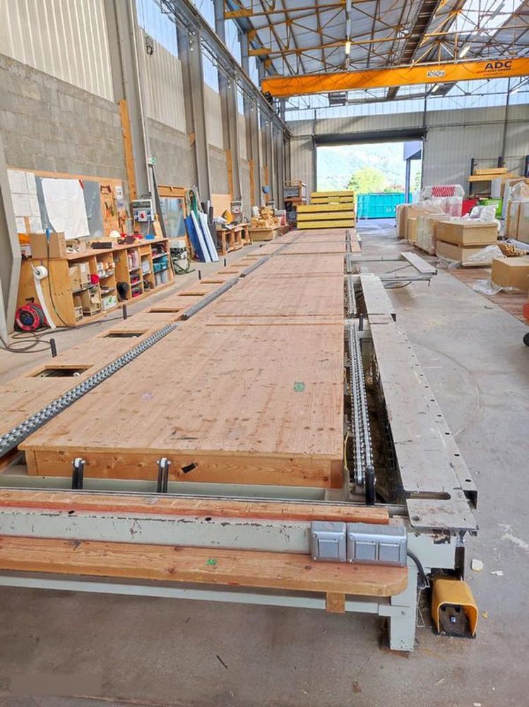 Wood frame assembly tables