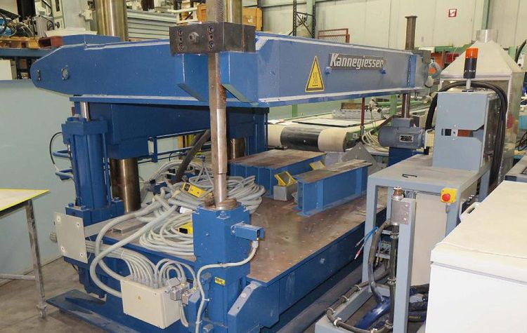 Kannegiesser MFT 12,5x20,5/12 Molding press