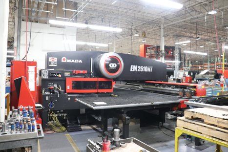 Amada EMS2510NT CNC TURRET PUNCH PRESSES
