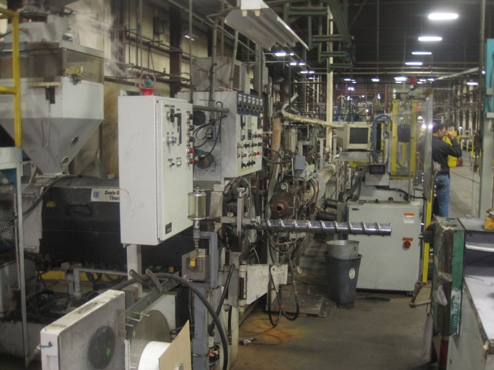 Davis Standard Thermatic III CV Extrusion Line