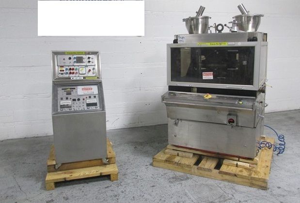 Manesty Rotapress MK IIA 7/16" max tablet diameter, 11/16" max depth of ...