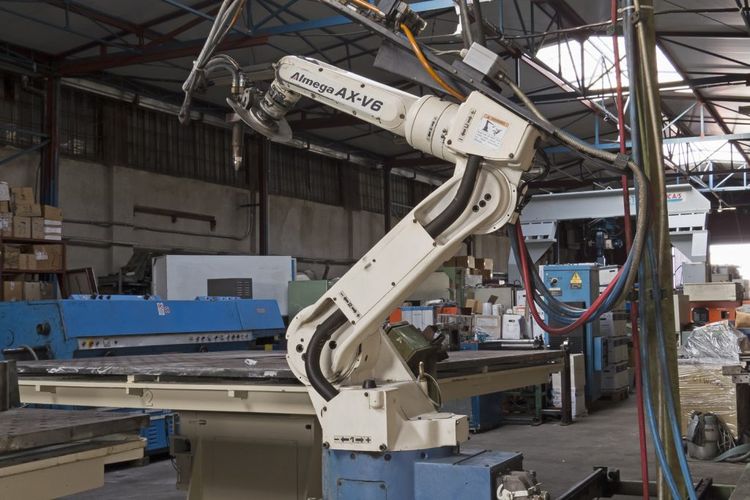 Daihen, OTC ALMEGA AX-V6 bevelling robot 6 Axis 6 kg