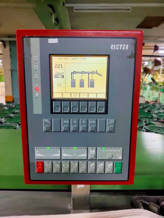 3 Rieter REB D35C Draw frames