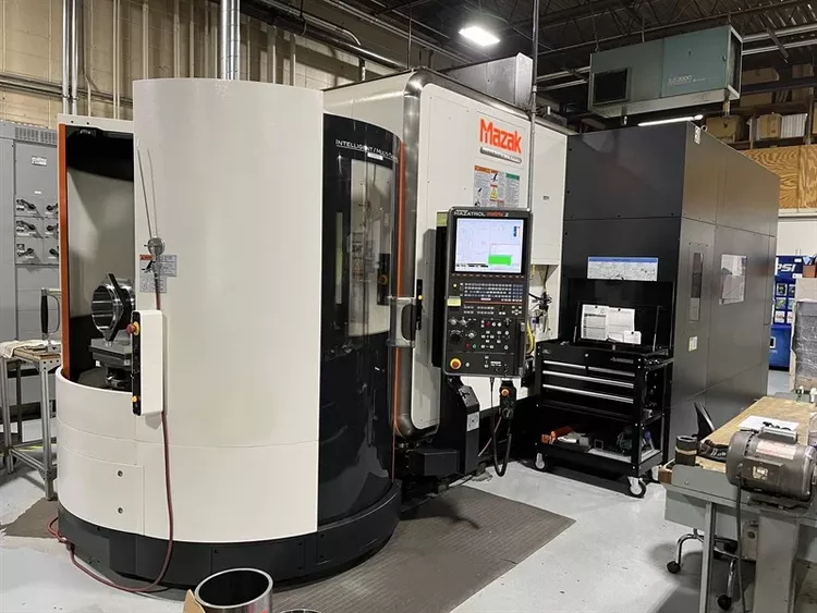 Mazak VARIAXIS I-600 CNC 2 -APC 5 AXIS MULTI TASKING CENTER WITH ...