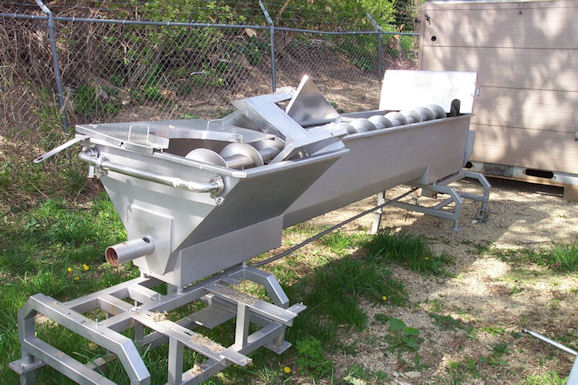 Stainless steel Fabricating 620 Mozzarella cheese cooker stretcher