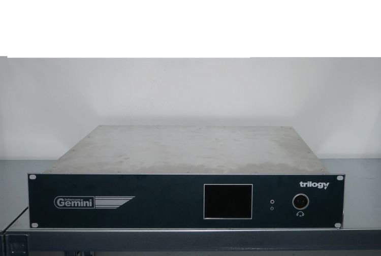 Clearcom Trilogy Gemini 32-128 Channel digital intercom with touchscreen
