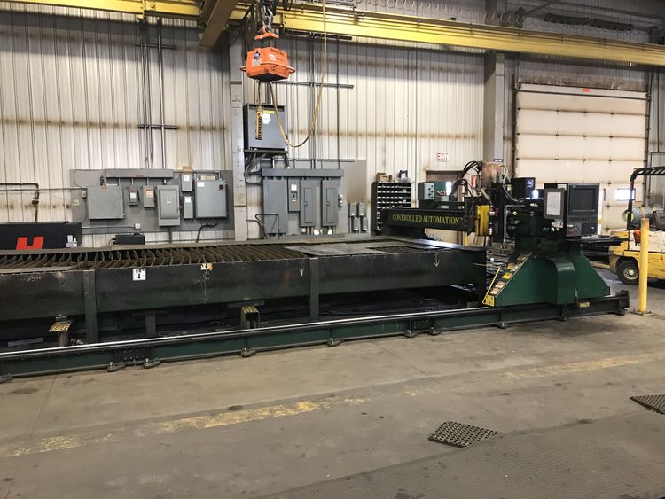 Controlled Automation Multimax Plasma / Oxy Cutting System Controlled ...