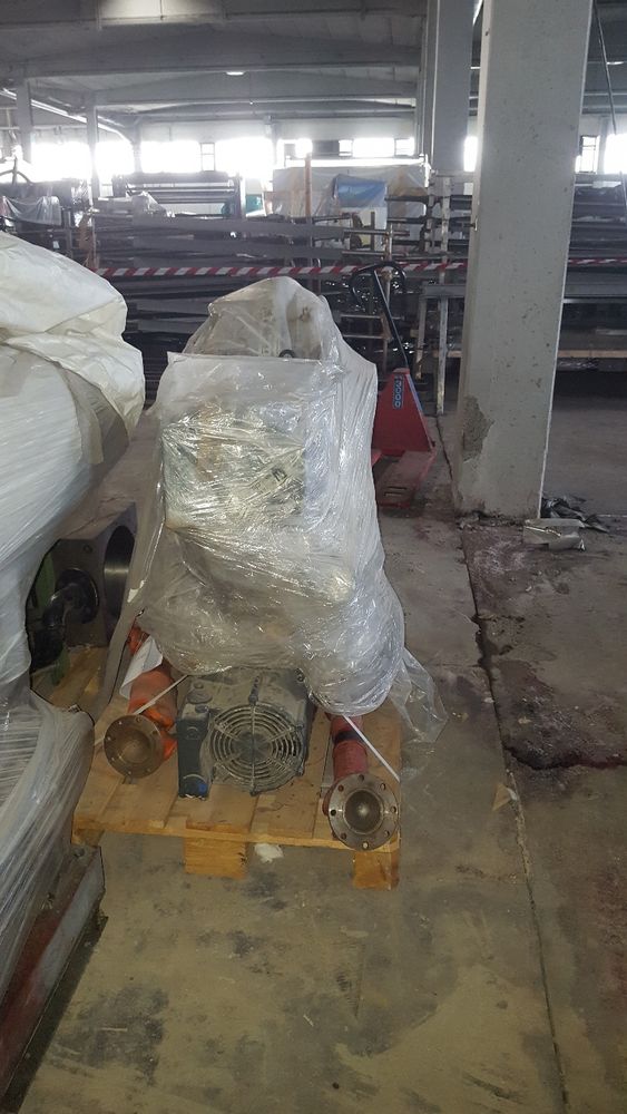 Comerio Ercole double cylinder thermobonding calender