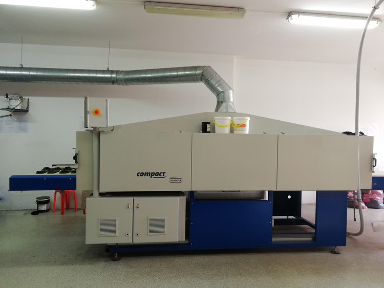 Tesoma COMPACT 12-E-IR 120 Cm Tunnel dryer