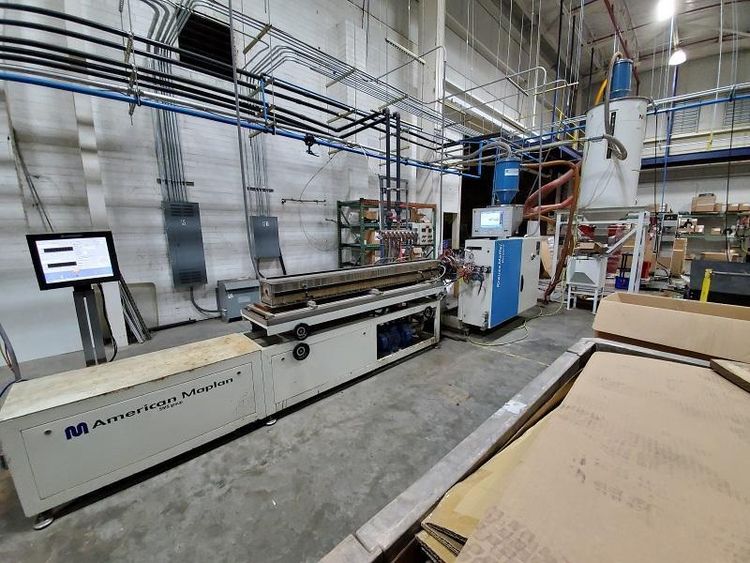 Krauss Maffei KME 60 SX Profile Extrusion Line Krauss Maffei KME 60 SX Profile Extrusion Line