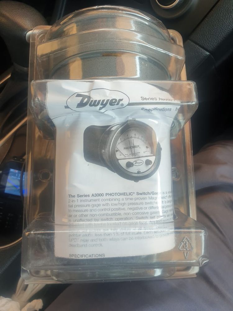 6 Dwyer A3000 || DWYER SERIES A3000 PHOTOHELIC PRESSURE SWITCH/GAGE in ...