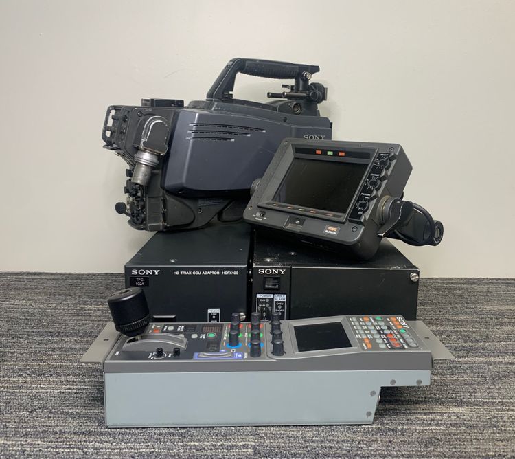 3 Sony HDC-1550 Camera Chain