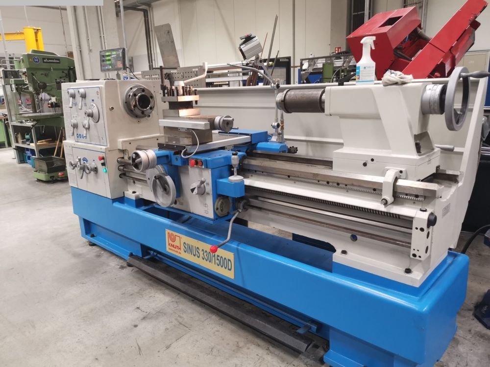 Knuth Engine Lathe 1600 rpm SINUS 330/1500 D