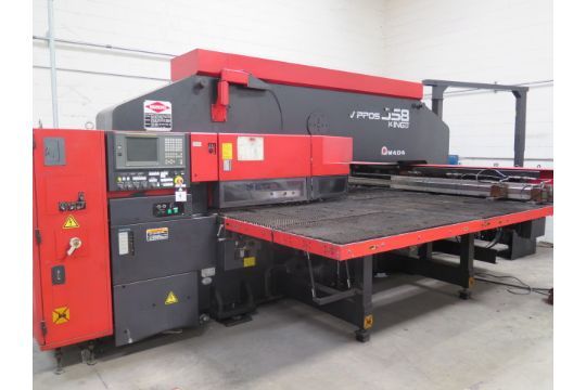 Amada 358 KINGII CNC TURRET PUNCH 33 Ton