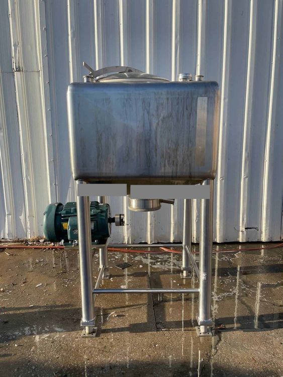 Walker LIQUI-MIX 100 GALLON STAINLESS STEEL SINGLE SHELL LIKWIFIER