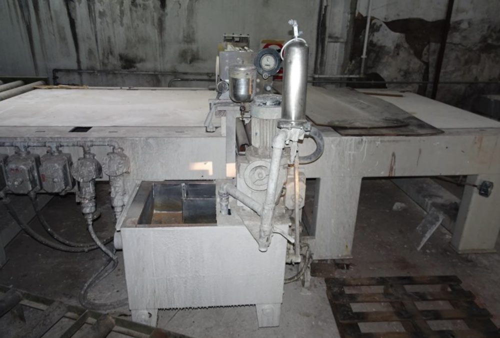 Sorbini Curtain Coater / Lacquering machine
