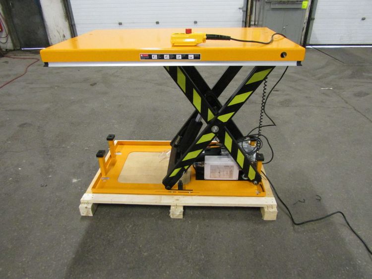 HW 2000 HW Hydraulic Lift Table 32" x 52" x 40" lift - 2000lbs capacity ...