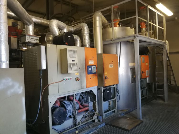 Motan Conveying, mixing and drying system 20 t/day