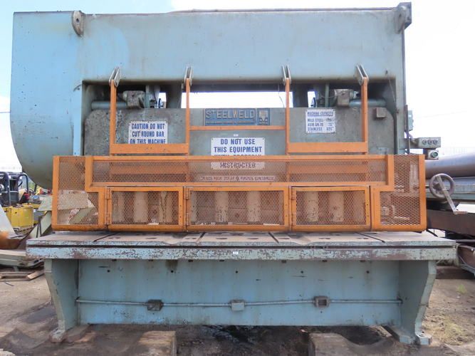 Steelweld Power Squaring Shear