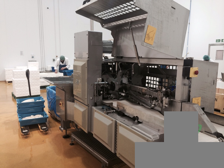 Baader 580, Fish filleting machine