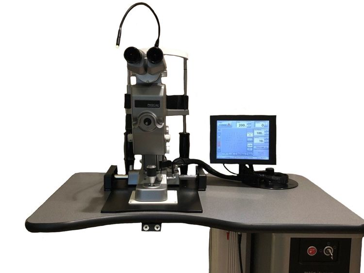 Optimedica, Topcon Pascal Slimline Pattern Scanning 532 Green Argon Laser