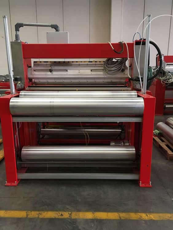 Mario crosta double powder scatter coating/lamination line, yoc: 2015 ...