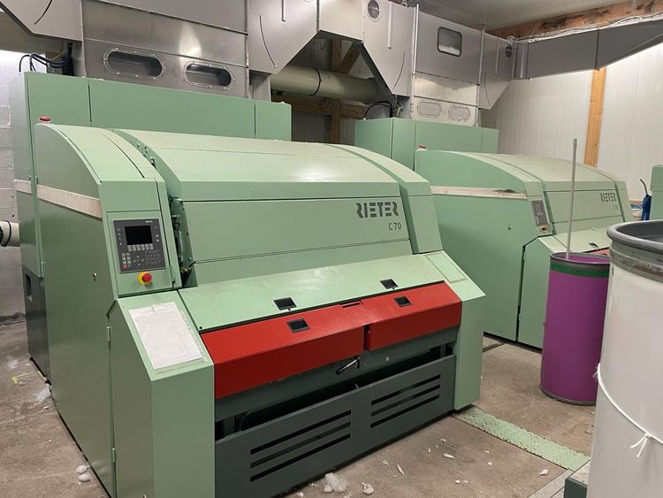 6 Rieter C70 High Speed Carding