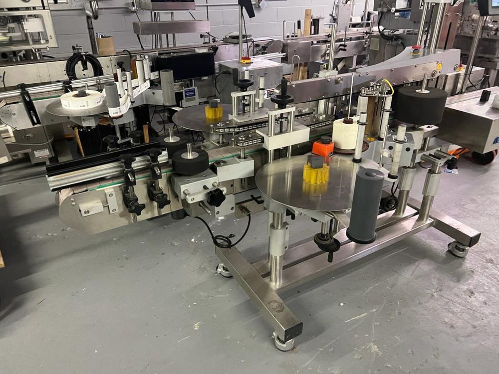 CVC 400 U1C cvc model 400 uc1 front and back labeler