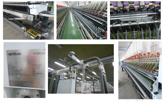 2 Zinser 360 Ring spinning machine